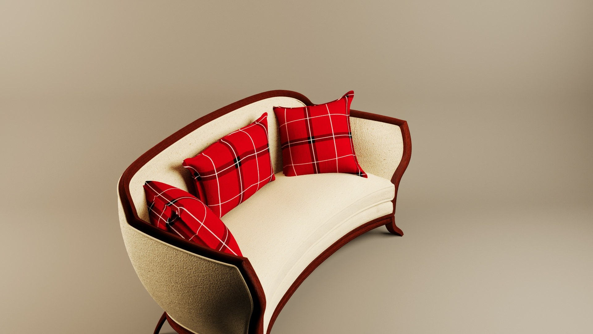 Modern 2 Seat Sofa 3D Model - TurboSquid 2218214