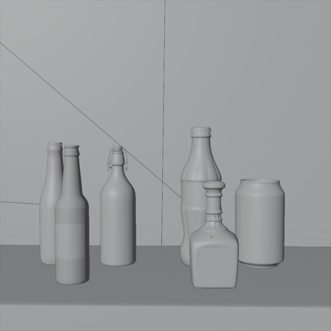 3D Beer Bottle Model - TurboSquid 1638288