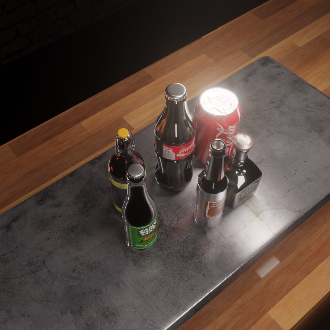 3D Beer Bottle Model - TurboSquid 1638288