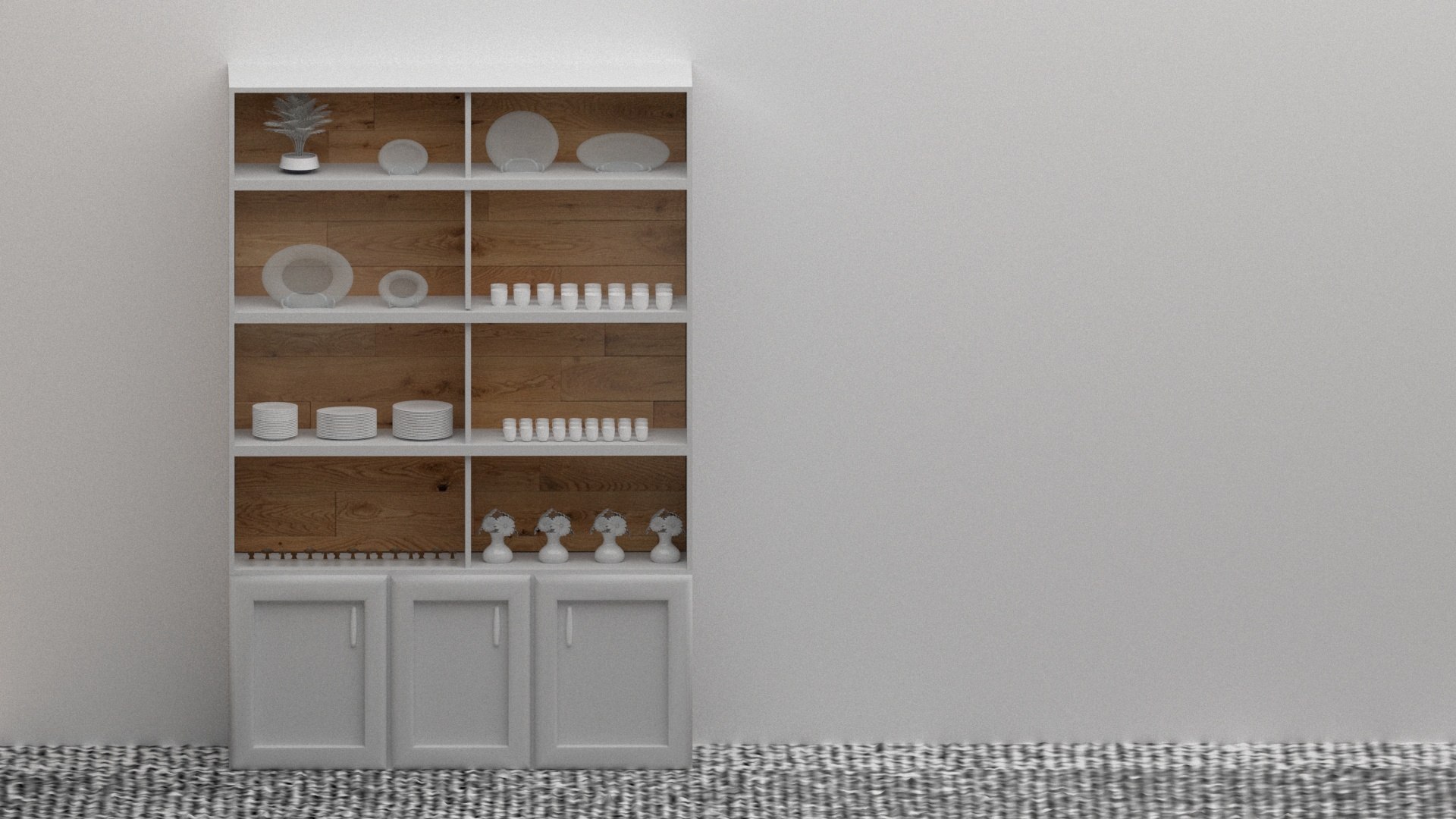 Modern Dining Room Interior Scene 3D Model - TurboSquid 2476998