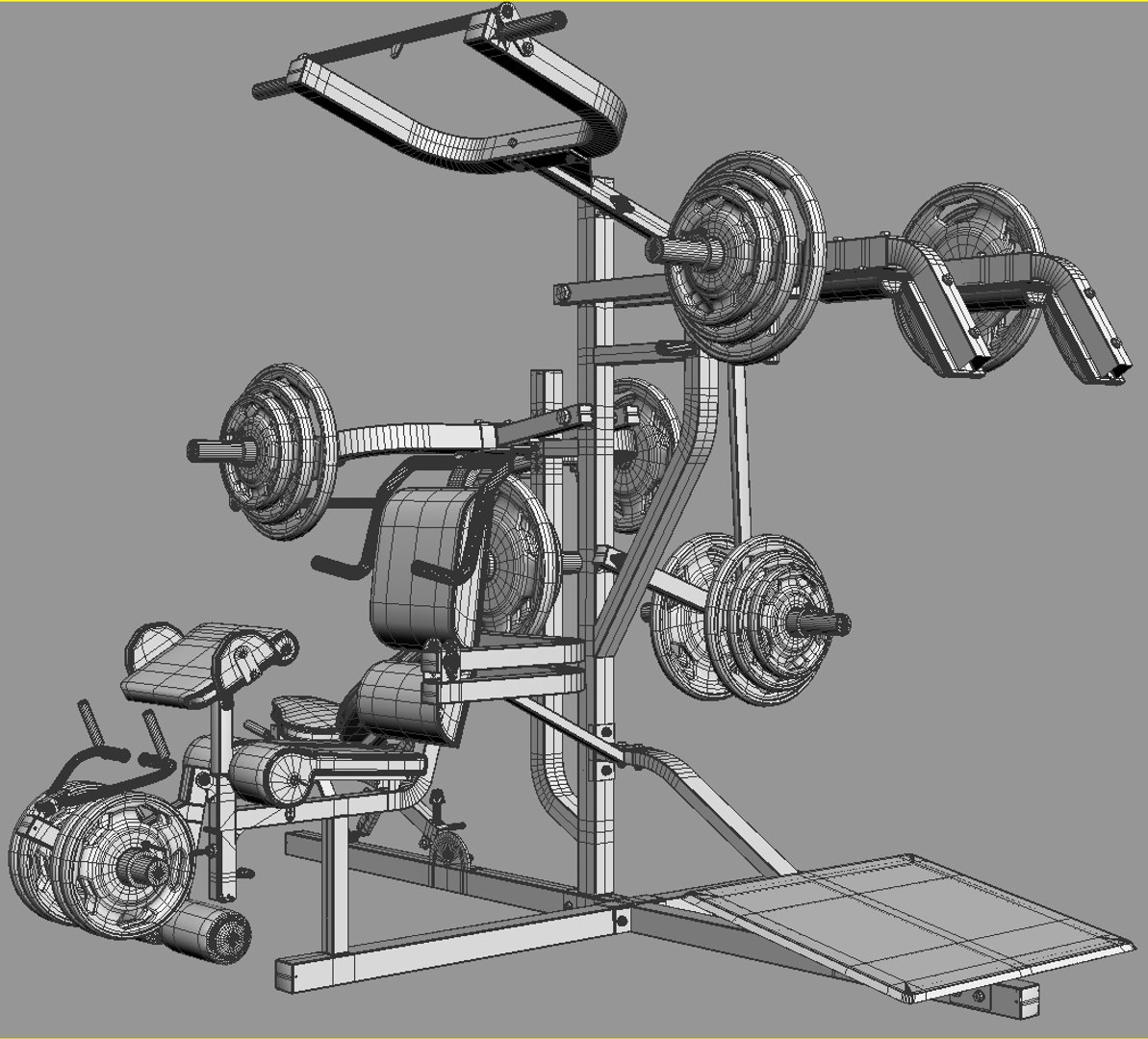Powertec Wb-ms10 Workbench Multi 3d Model