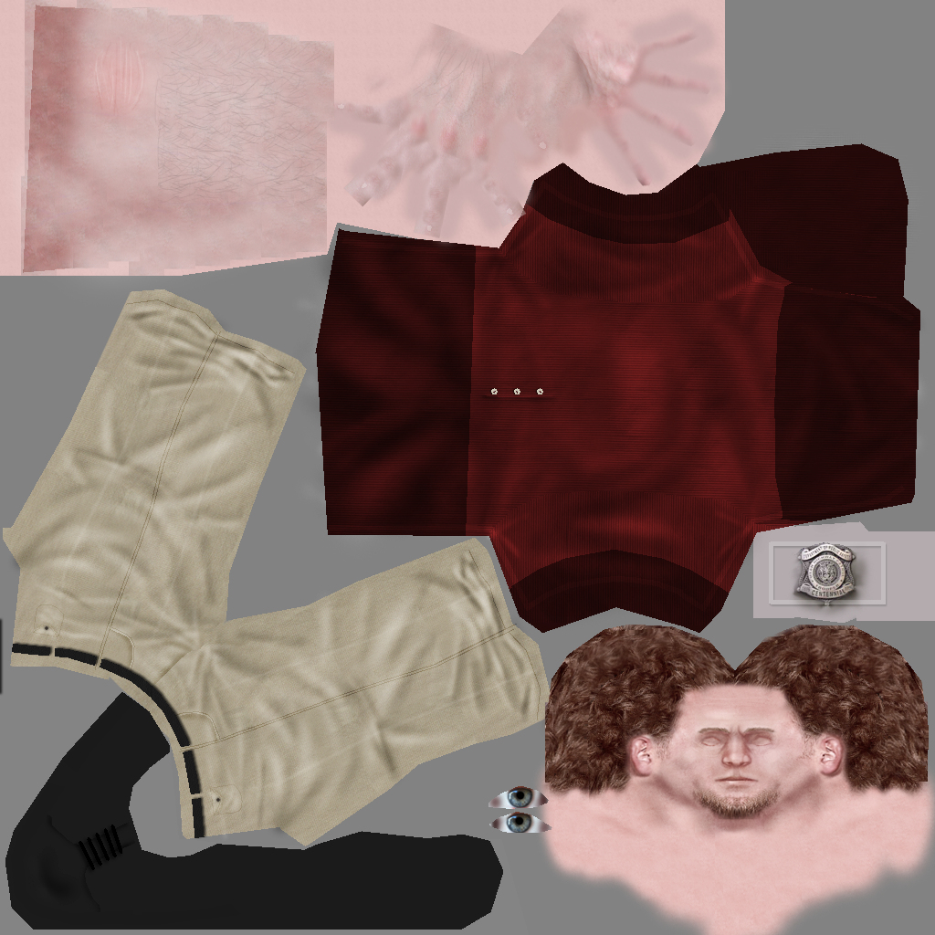 3d model male civilian