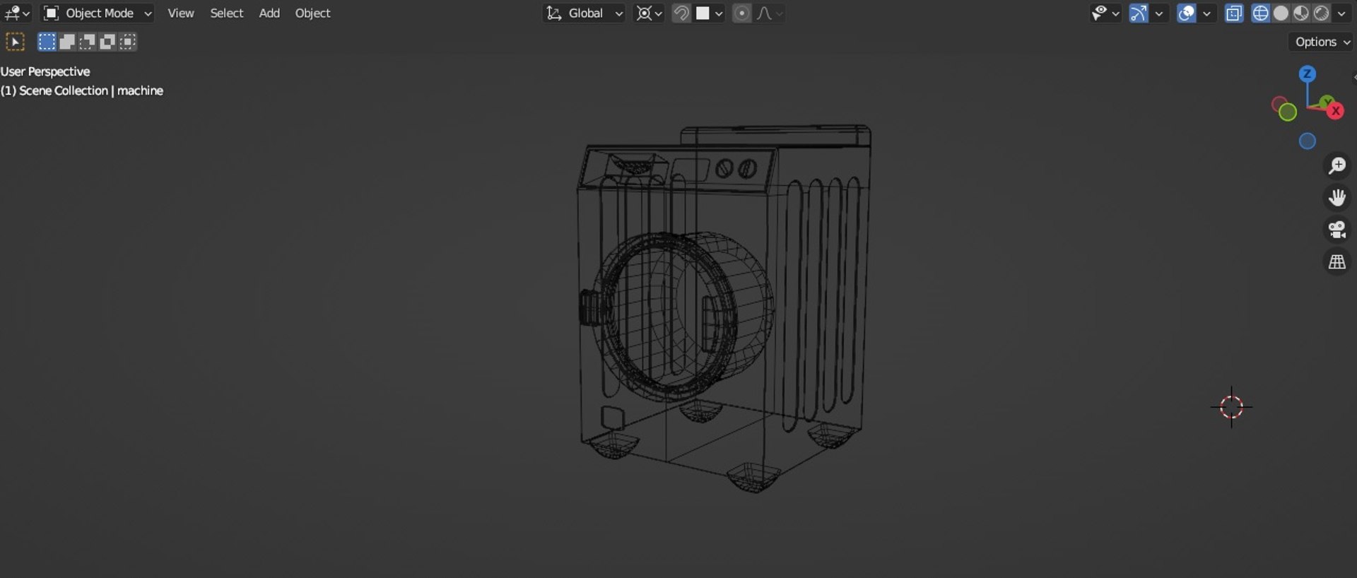 Stylized Washing Machine 3D Model - TurboSquid 2066975