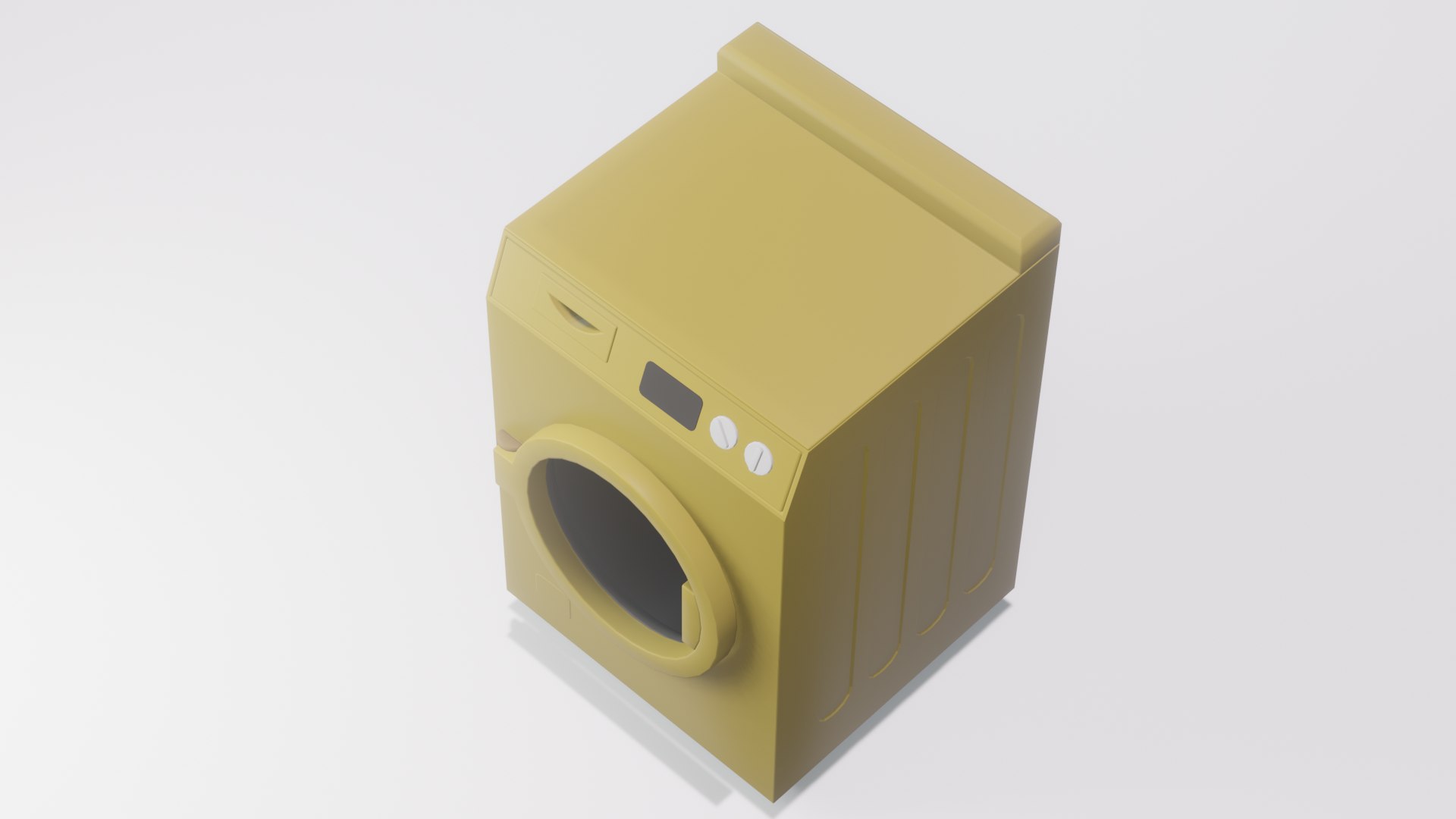 Stylized Washing Machine 3D Model - TurboSquid 2066975