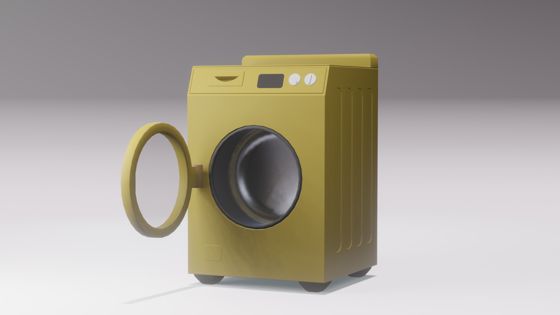 Stylized Washing Machine 3D Model - TurboSquid 2066975