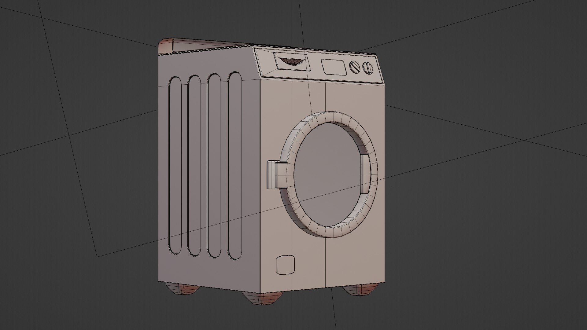 Stylized Washing Machine 3D Model - TurboSquid 2066975