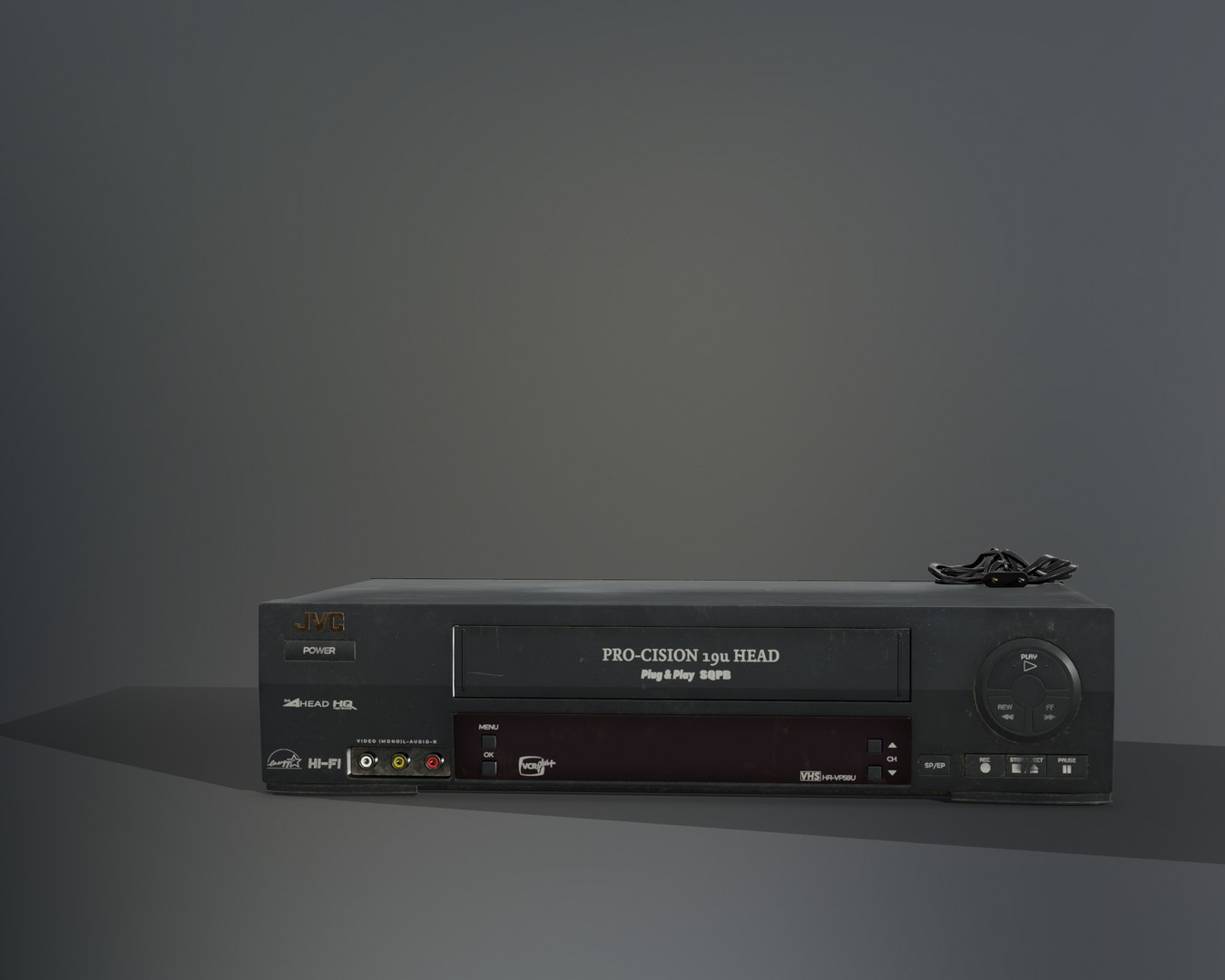 3D Model Vhs Player - TurboSquid 1540941