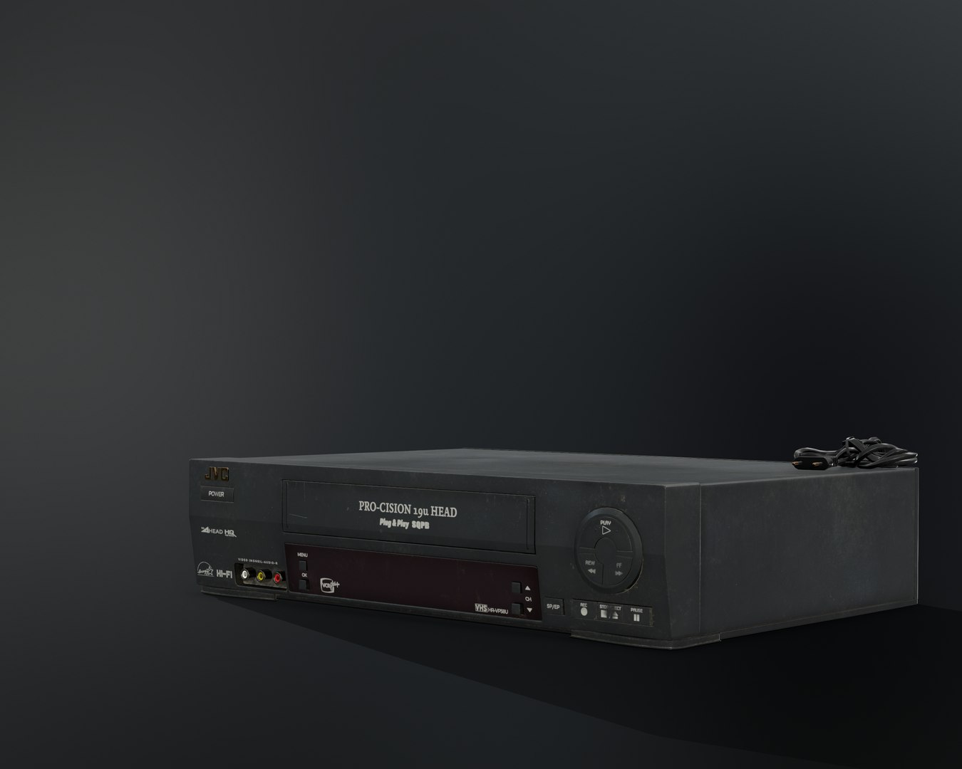 3D Model Vhs Player - TurboSquid 1540941