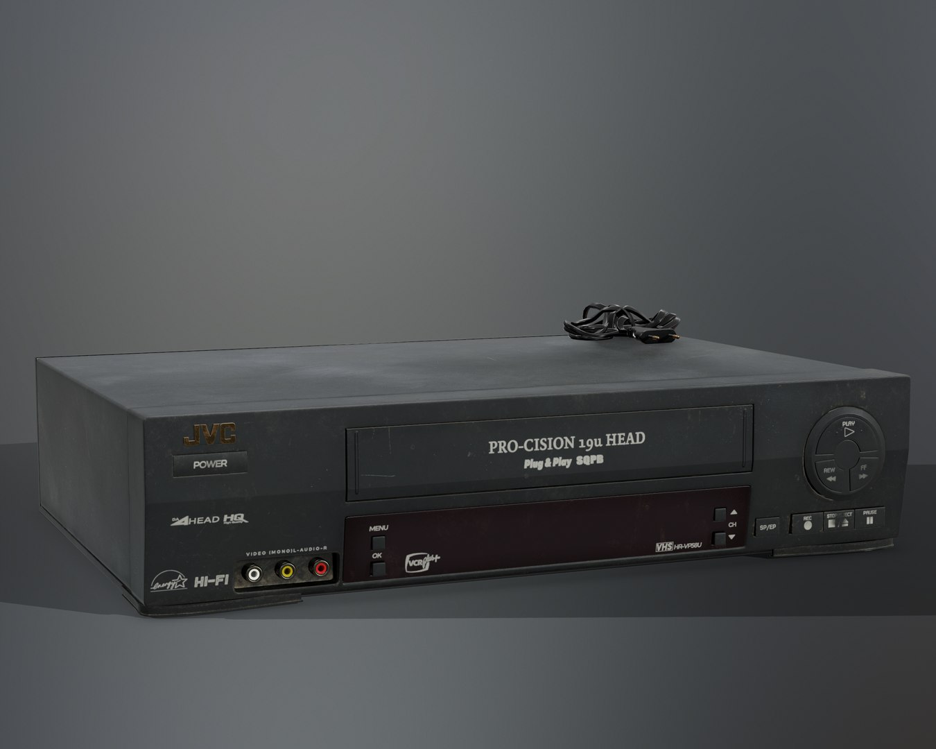 3D Model Vhs Player - TurboSquid 1540941
