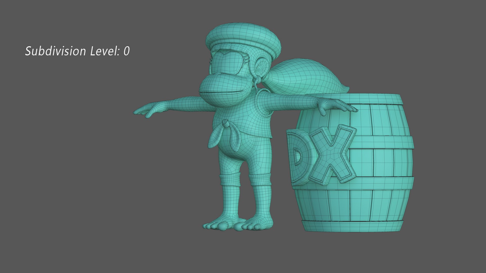 3D Donkey Kong Characters Collection - TurboSquid 1767540