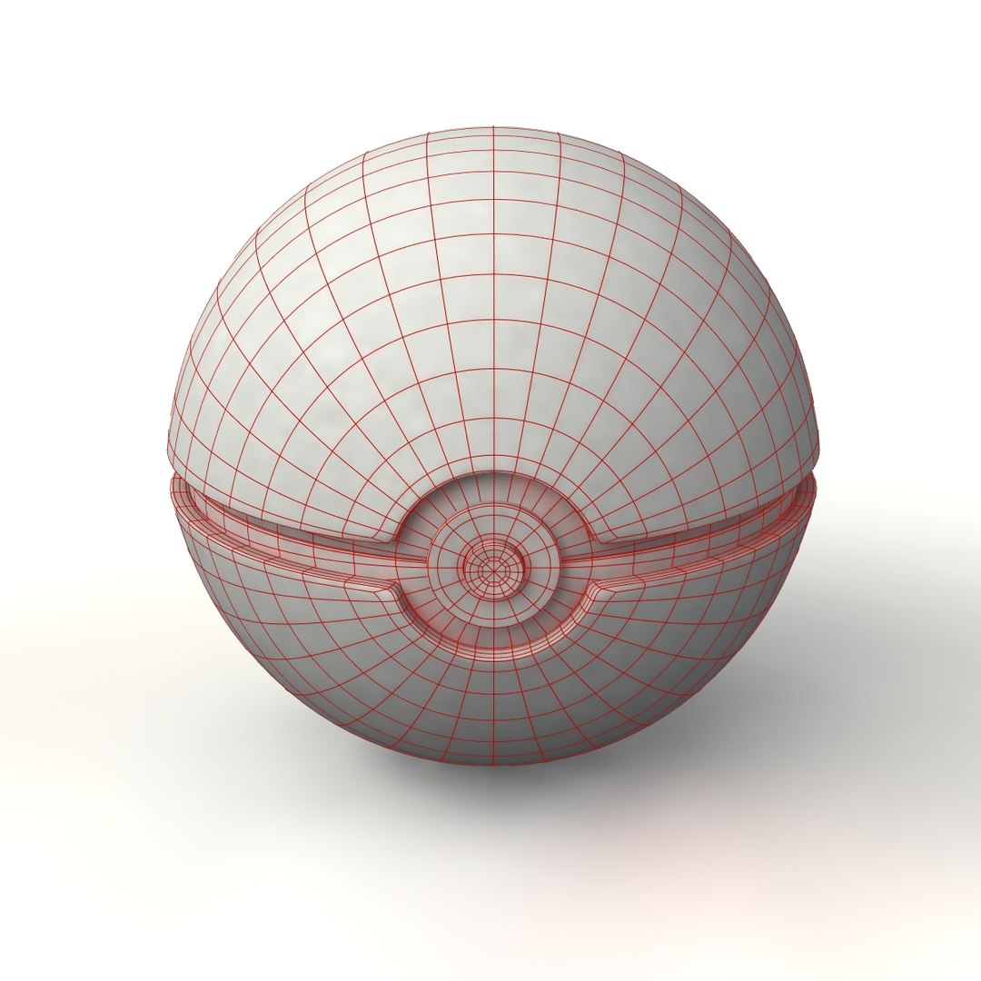 3d Pokeball Pokemon