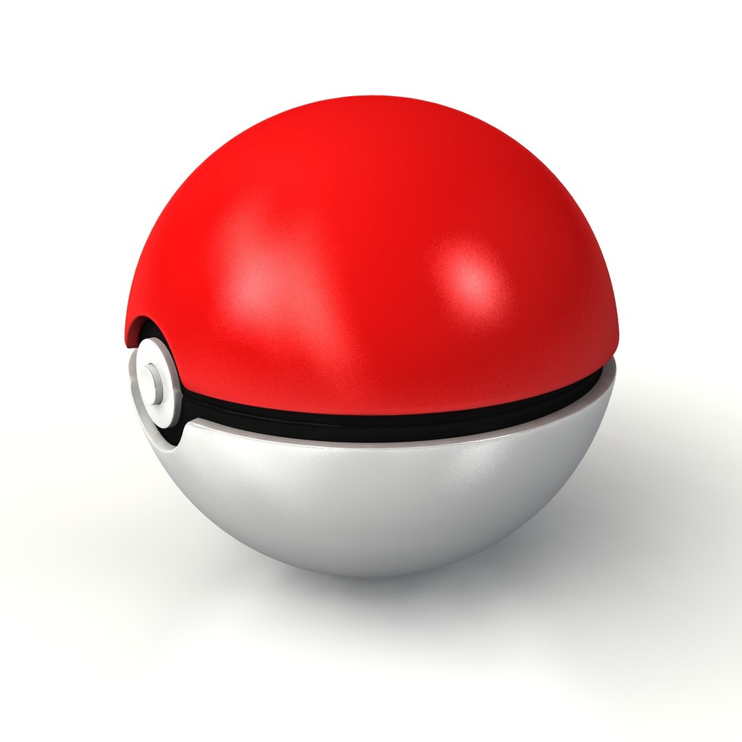 3d Pokeball Pokemon