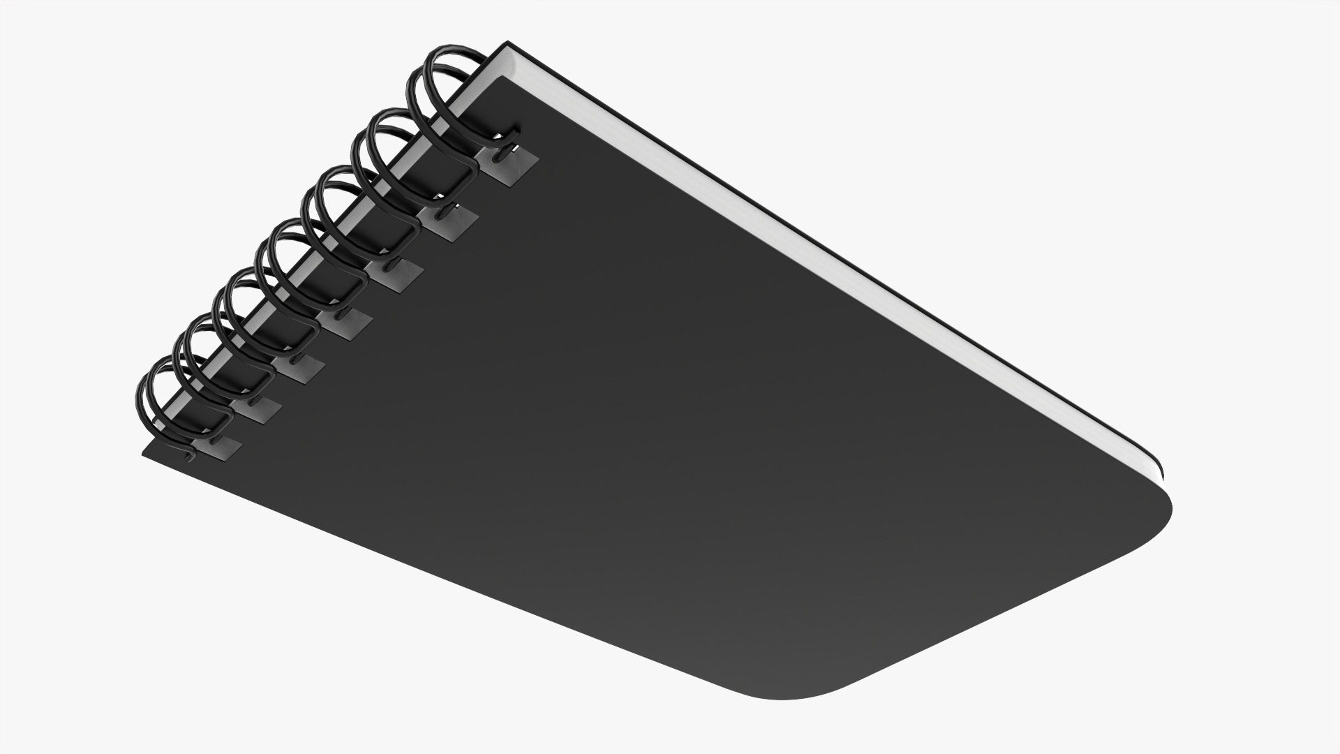 3D Notebook with spiral 04 - TurboSquid 1716046