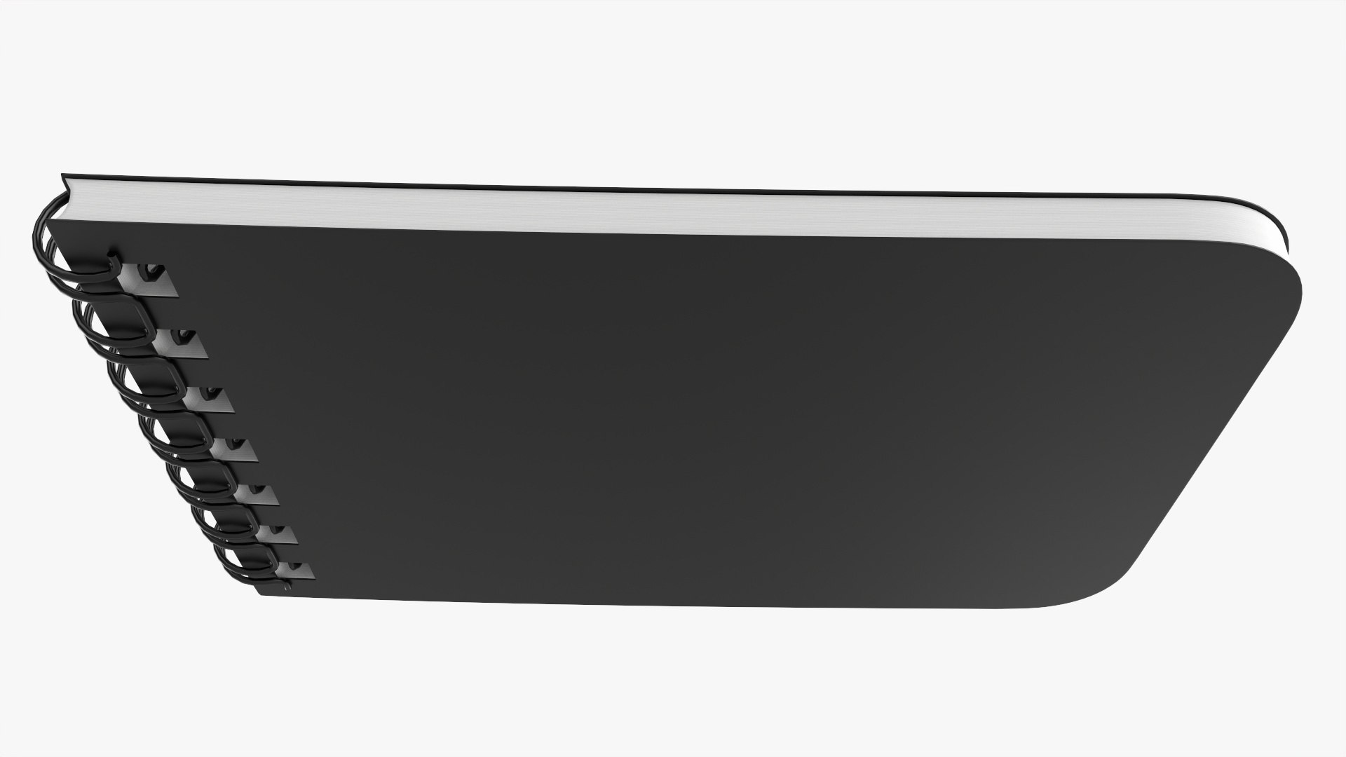 3D Notebook with spiral 04 - TurboSquid 1716046