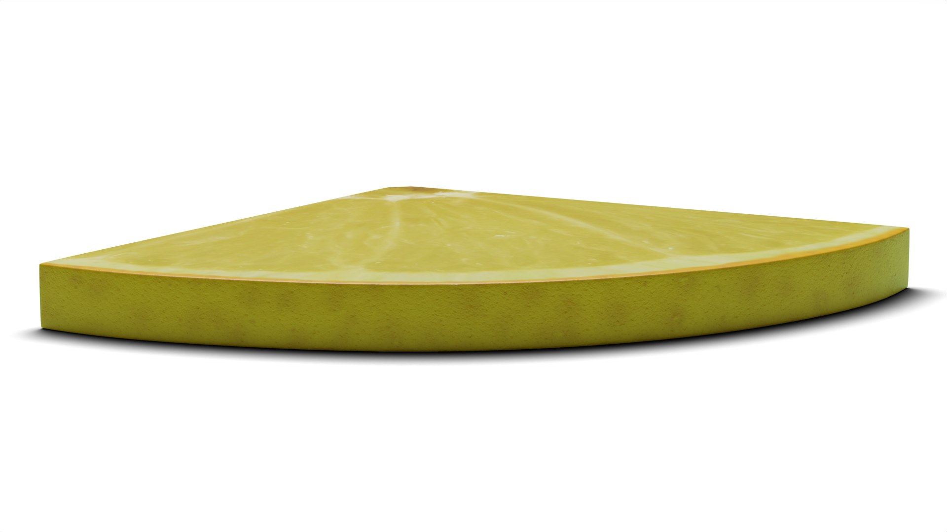 3D Lemon Slice Quarter - TurboSquid 1864896