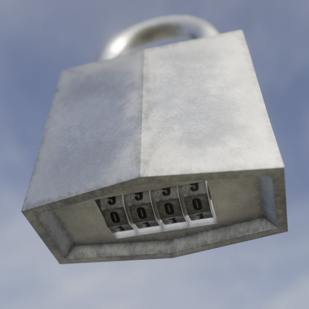 Lock Collection - All The Locks You Need Low-poly 3D Model 3D Model ...