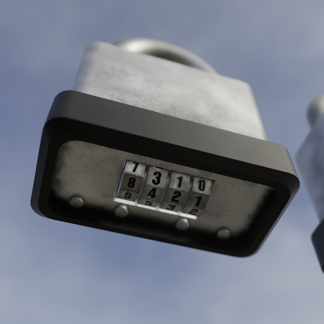 Lock Collection - All The Locks You Need Low-poly 3D Model 3D Model ...