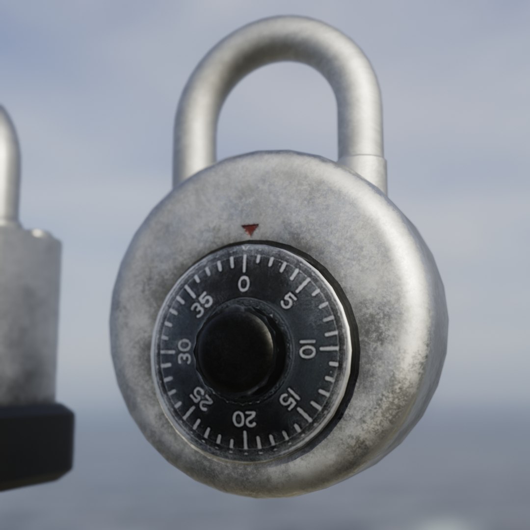 Lock Collection - All The Locks You Need Low-poly 3D Model 3D Model ...