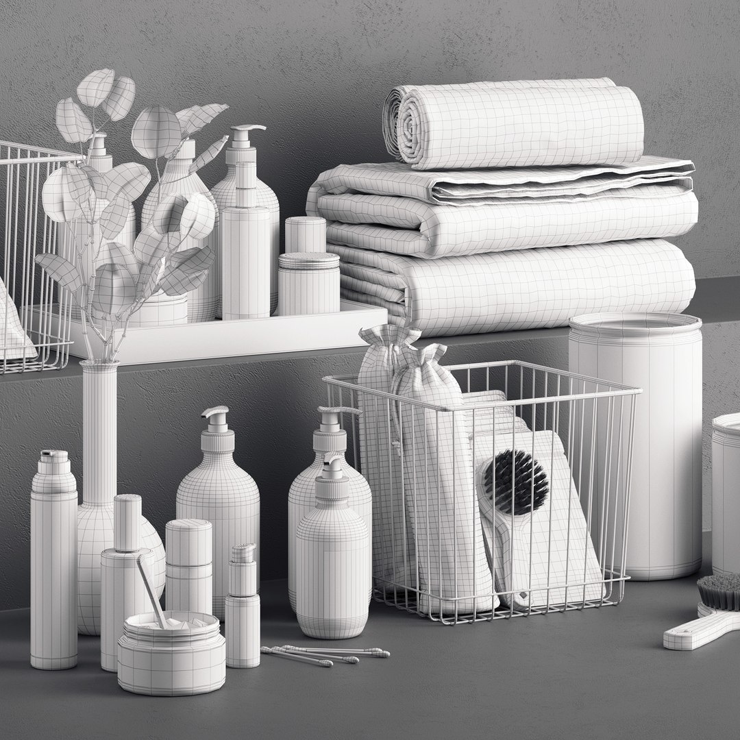 Cosmetics Meraki Model - TurboSquid 1376516