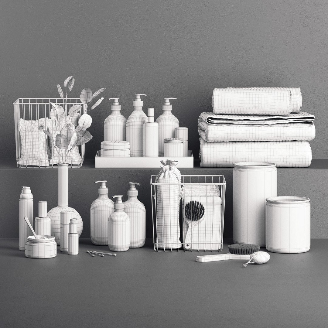 Cosmetics Meraki Model - TurboSquid 1376516