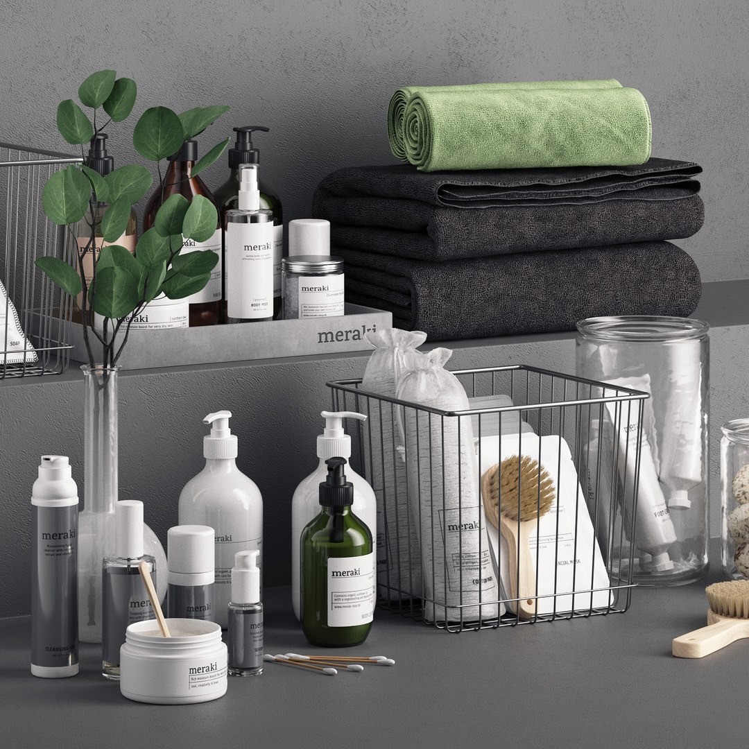 Cosmetics Meraki Model - TurboSquid 1376516