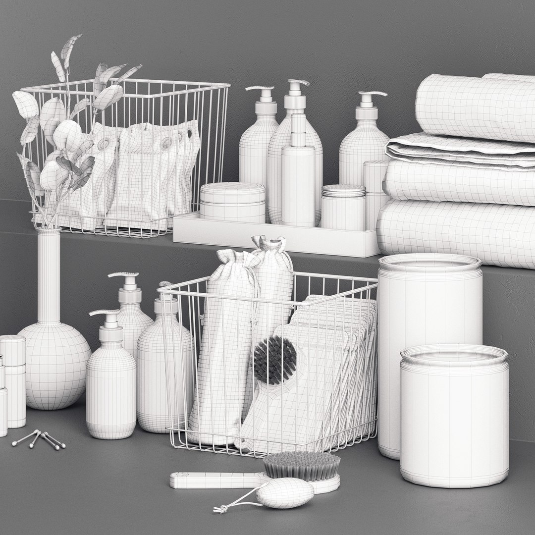 Cosmetics Meraki Model - TurboSquid 1376516