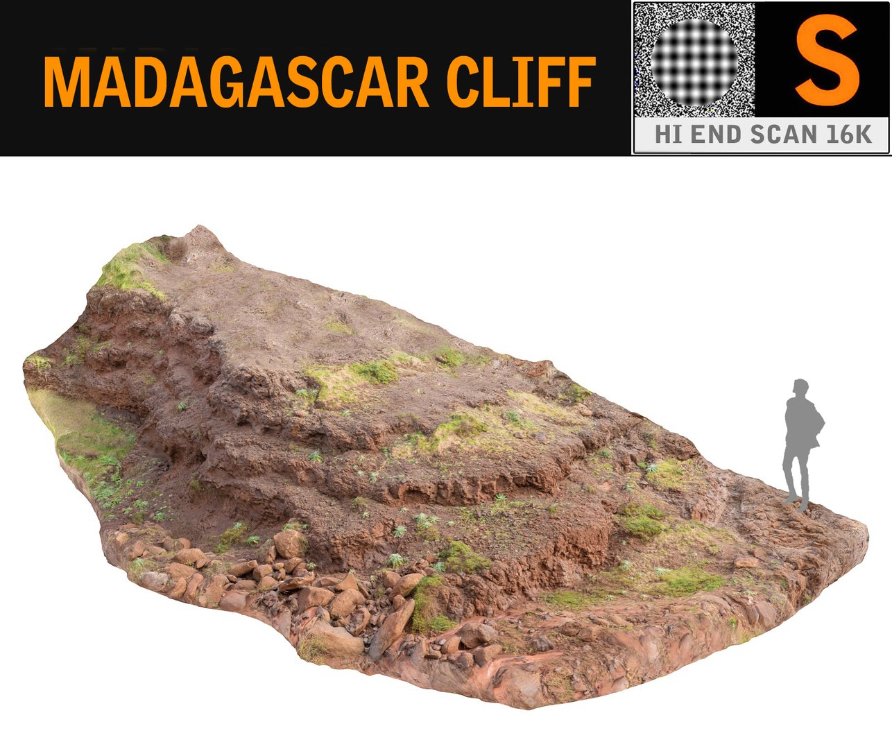 3D Madagascar Cliff Rock Model | 1146865 | TurboSquid