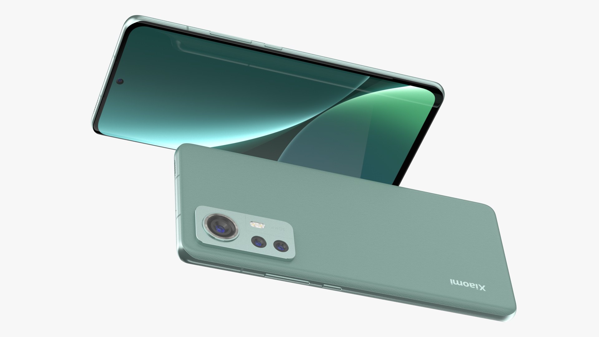 Xiaomi 12 Pro Field Green 3D model - TurboSquid 1834258