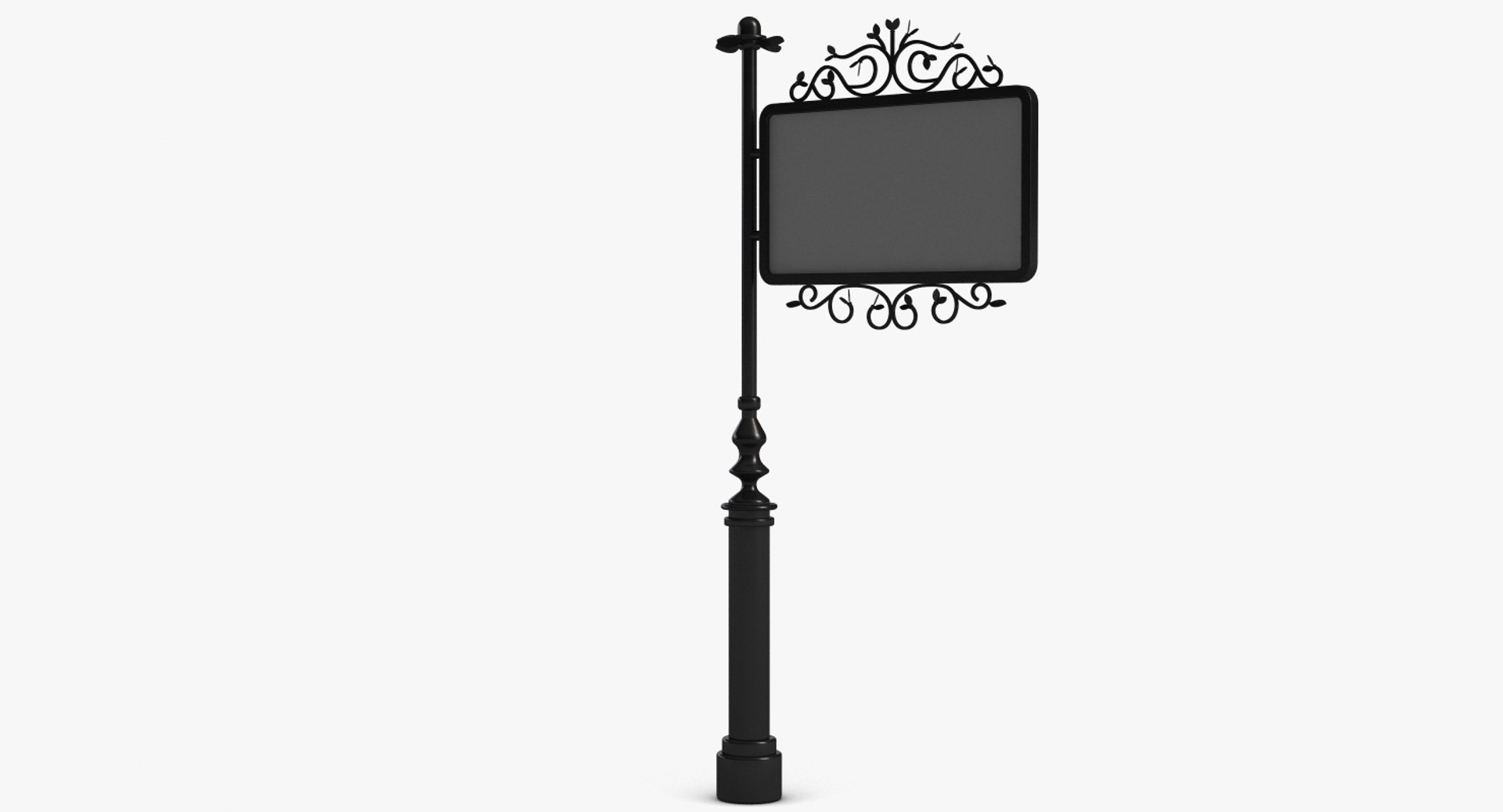 3D Outdoor Sign - TurboSquid 1167851