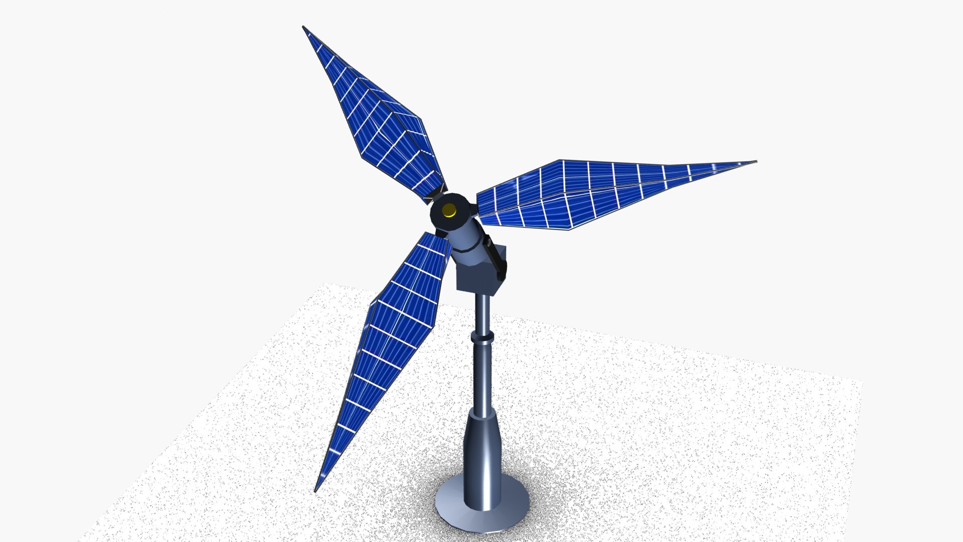 3D Solar N Wind In One - TurboSquid 1990202