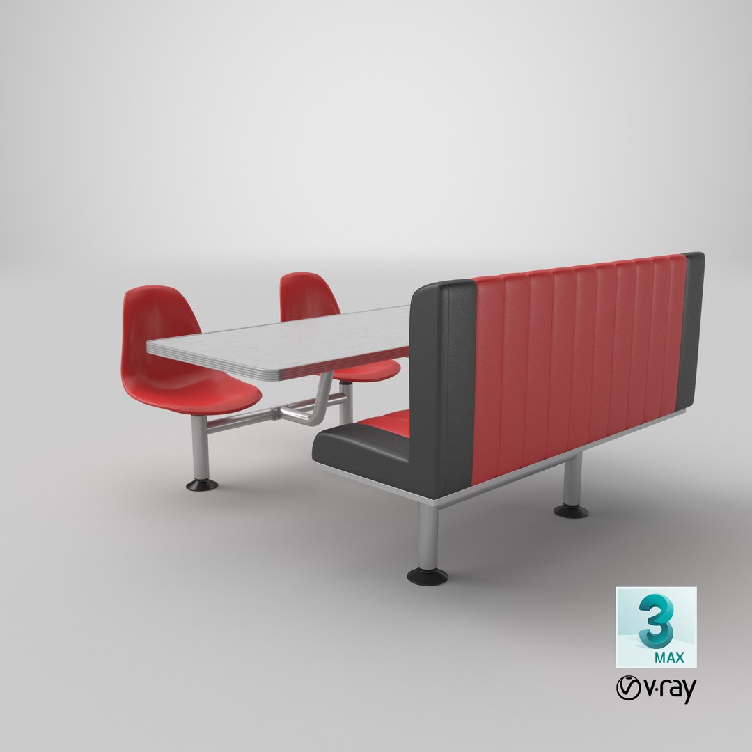 3D Real Restaurant Table Model - TurboSquid 1554405