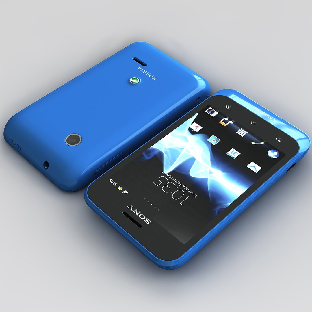 Blue Sony Xperia C4d