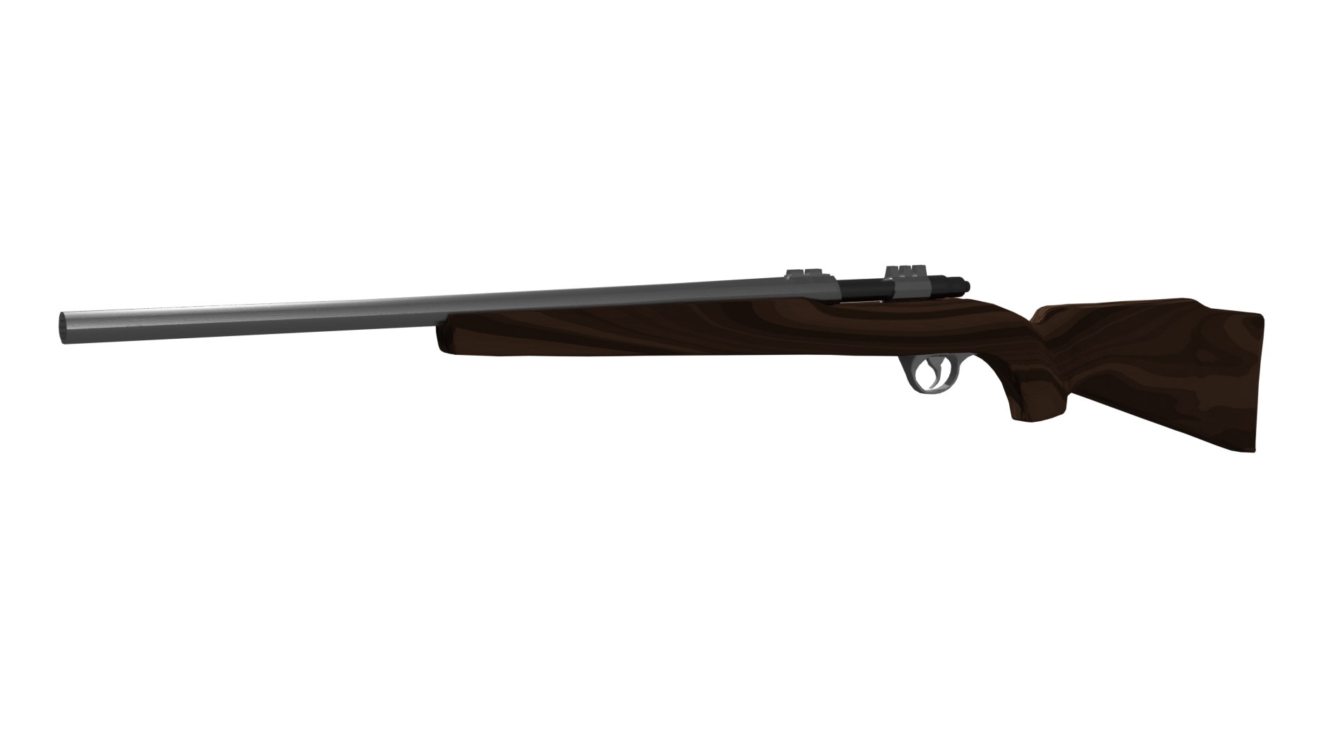 Hunting Rifle 3D Model - TurboSquid 1837616
