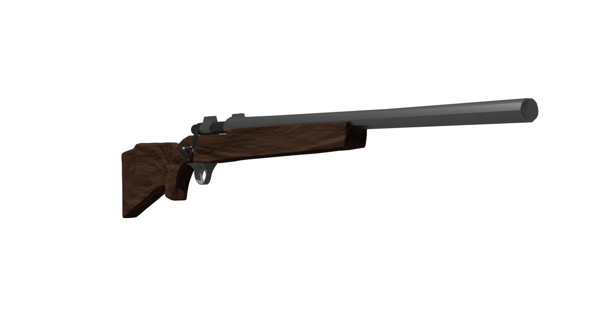 Hunting Rifle 3D Model - TurboSquid 1837616