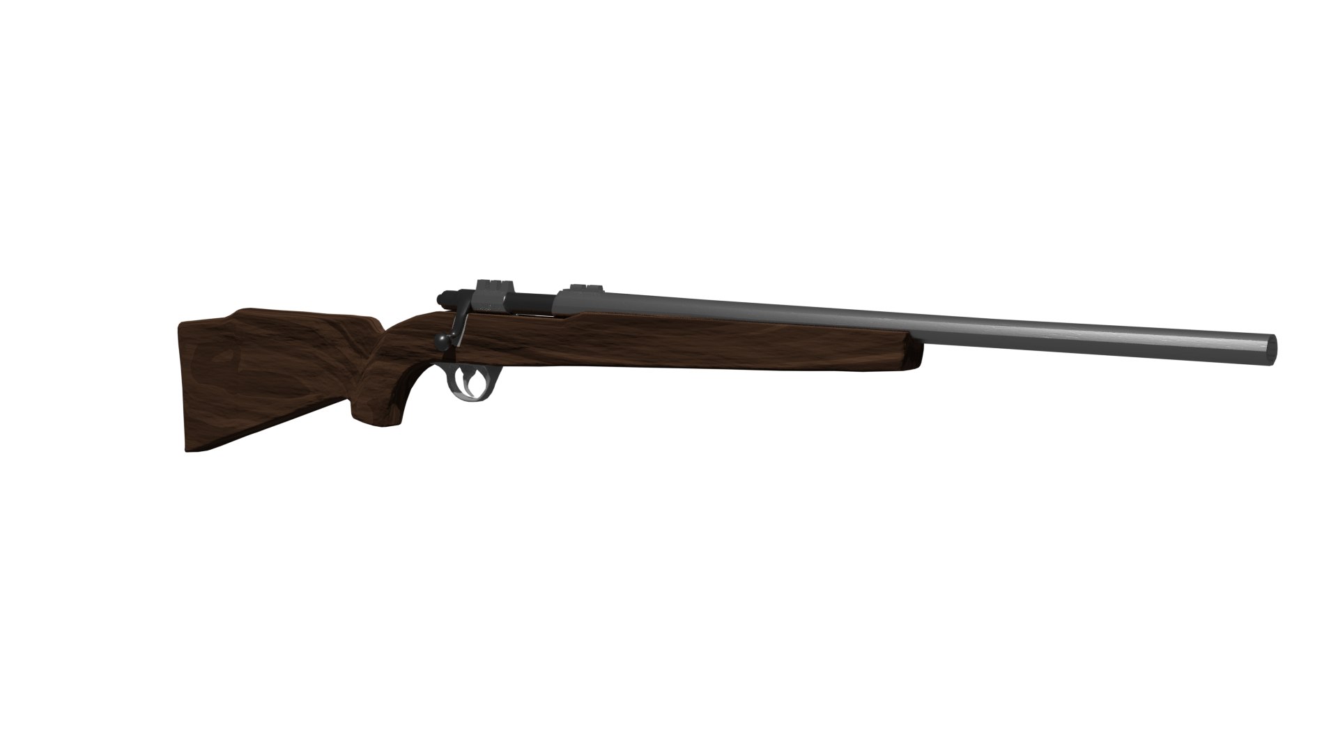 Hunting Rifle 3D Model - TurboSquid 1837616