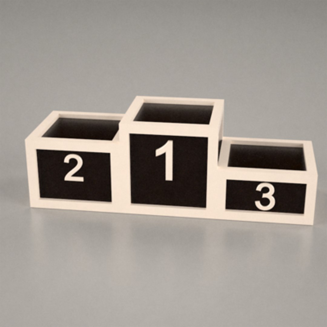 3d Podium Winner Win Model