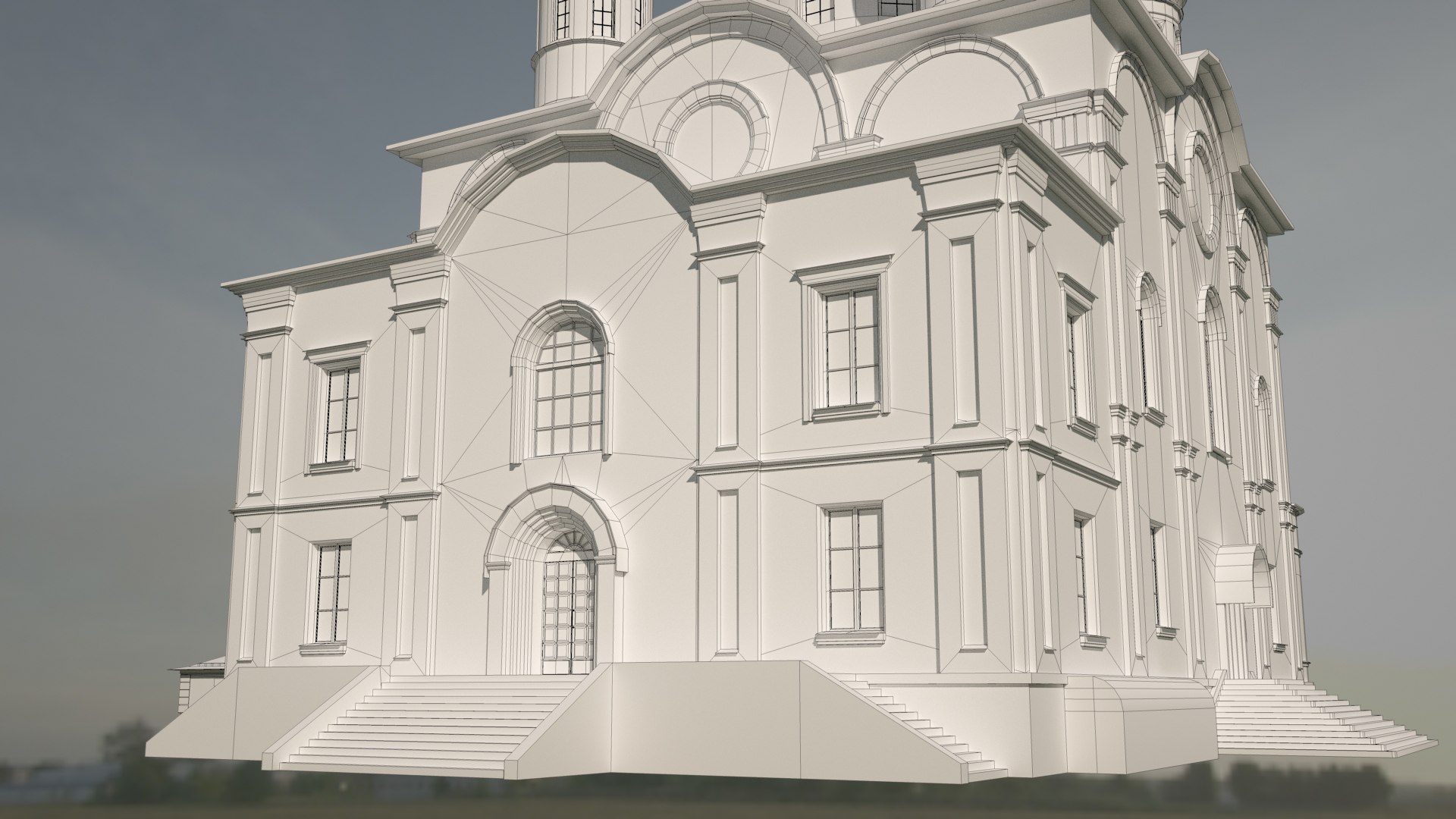 3D Model Complex Cathedral Religious - TurboSquid 1522235