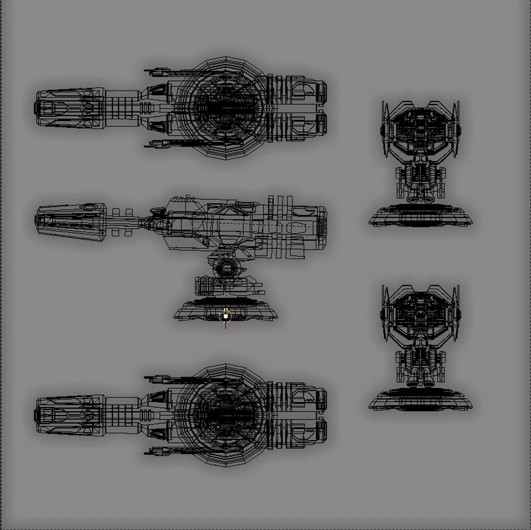 free energy cannon turret 3d model