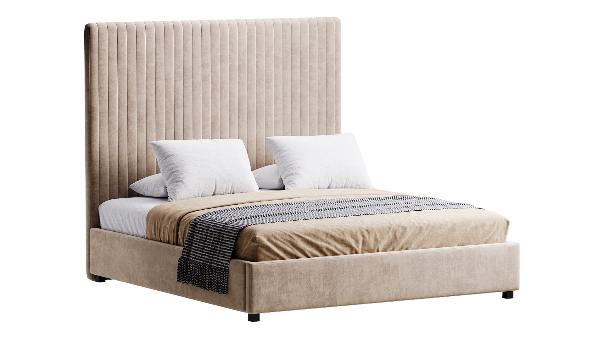 3D Forest Mora Bed Model - TurboSquid 2399540