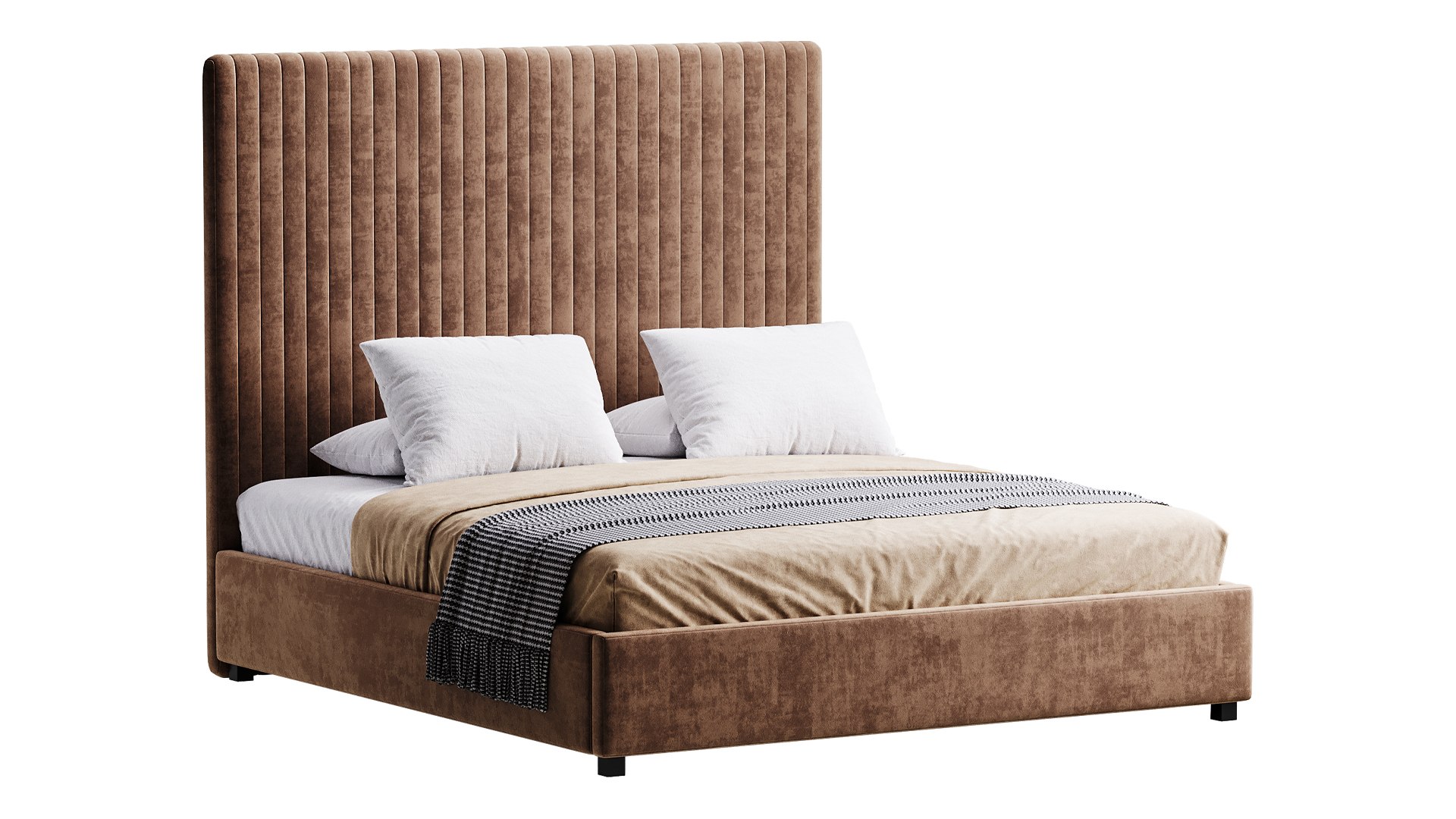 3D Forest Mora Bed Model - TurboSquid 2399540