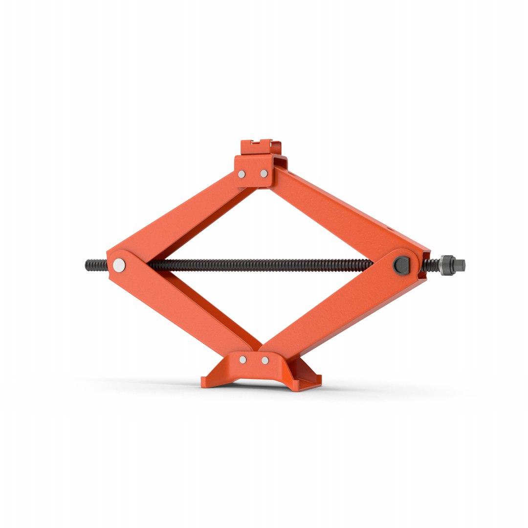 3D Orange Car Jack - TurboSquid 2203606