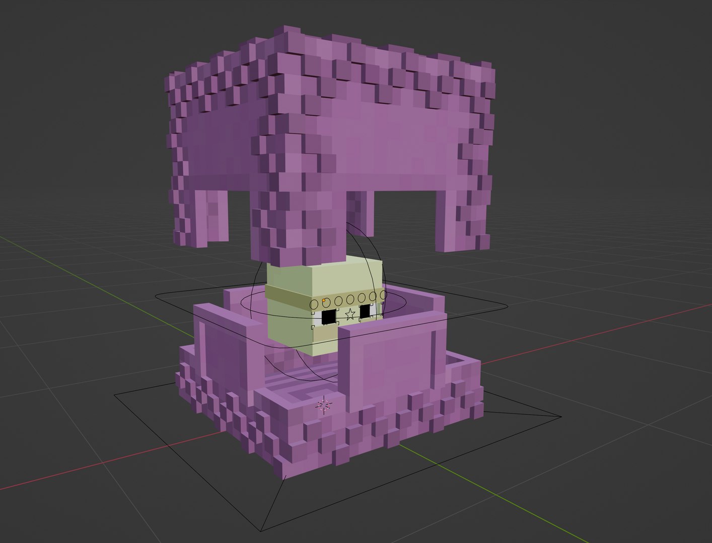 3D Minecraft Shulker model - TurboSquid 2054694