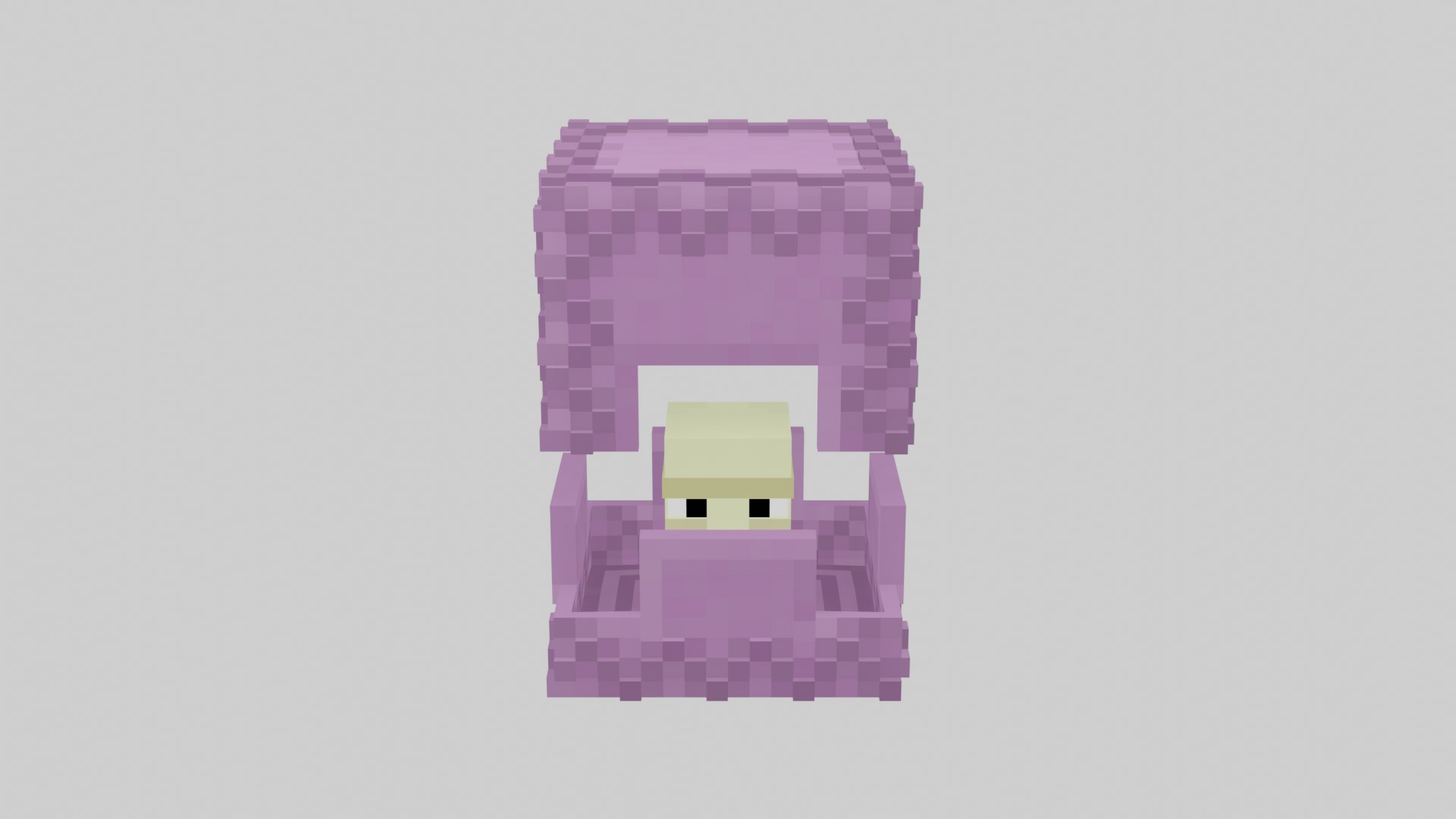3D Minecraft Shulker model - TurboSquid 2054694