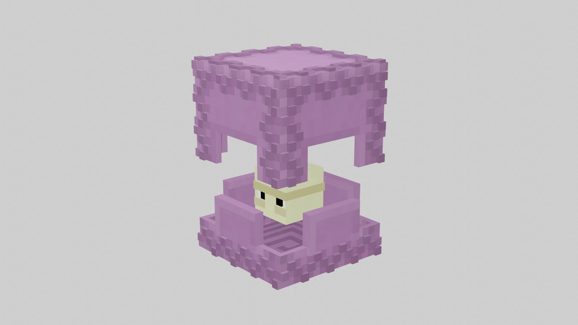 3D Minecraft Shulker model - TurboSquid 2054694