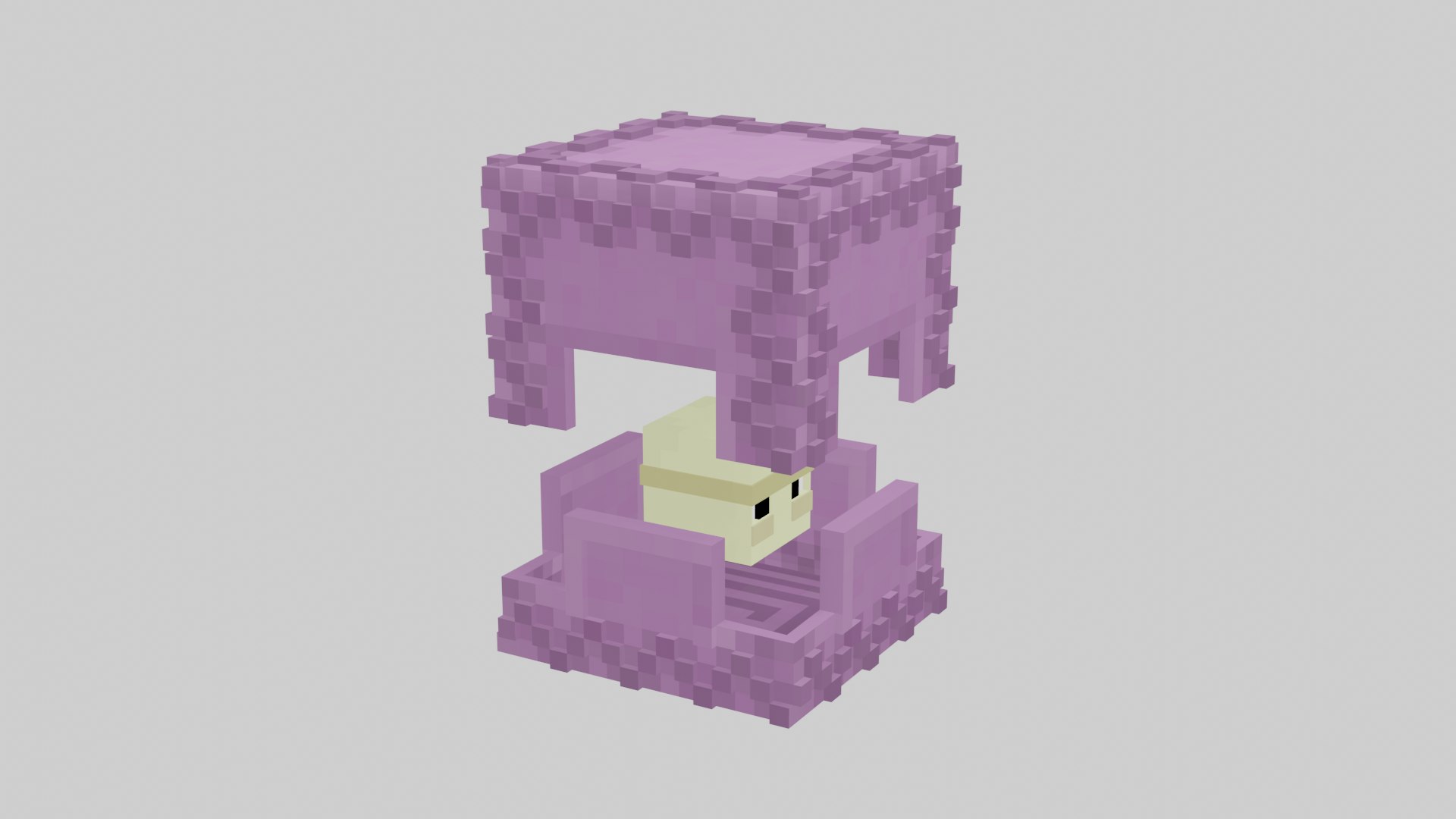 3D Minecraft Shulker model - TurboSquid 2054694