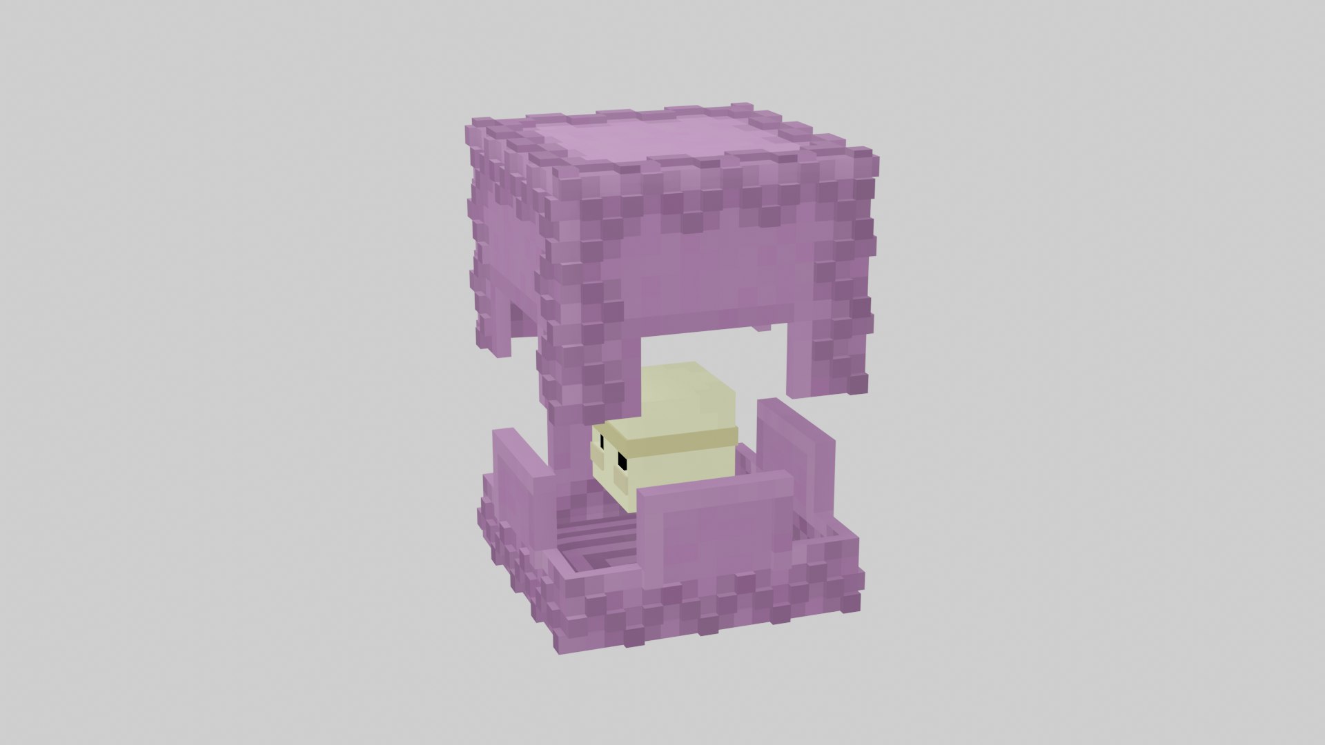3D Minecraft Shulker model - TurboSquid 2054694