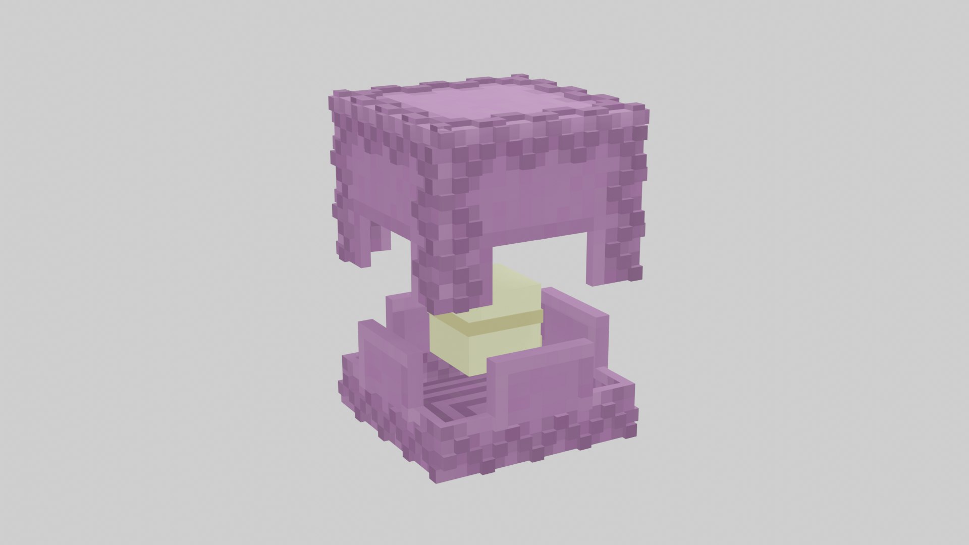 3D Minecraft Shulker model - TurboSquid 2054694