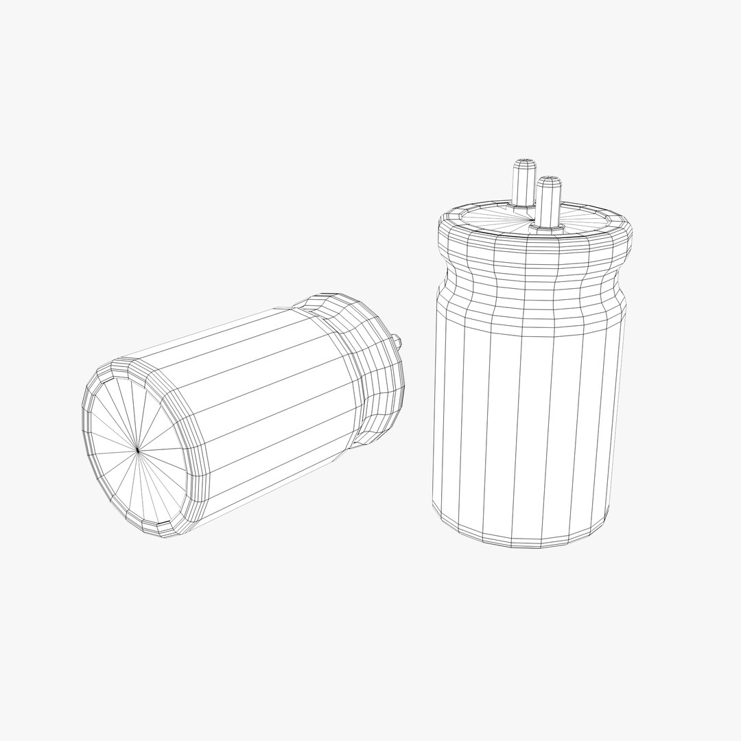 Covered Capacitor 2k Pbr 3D Model - TurboSquid 1609170