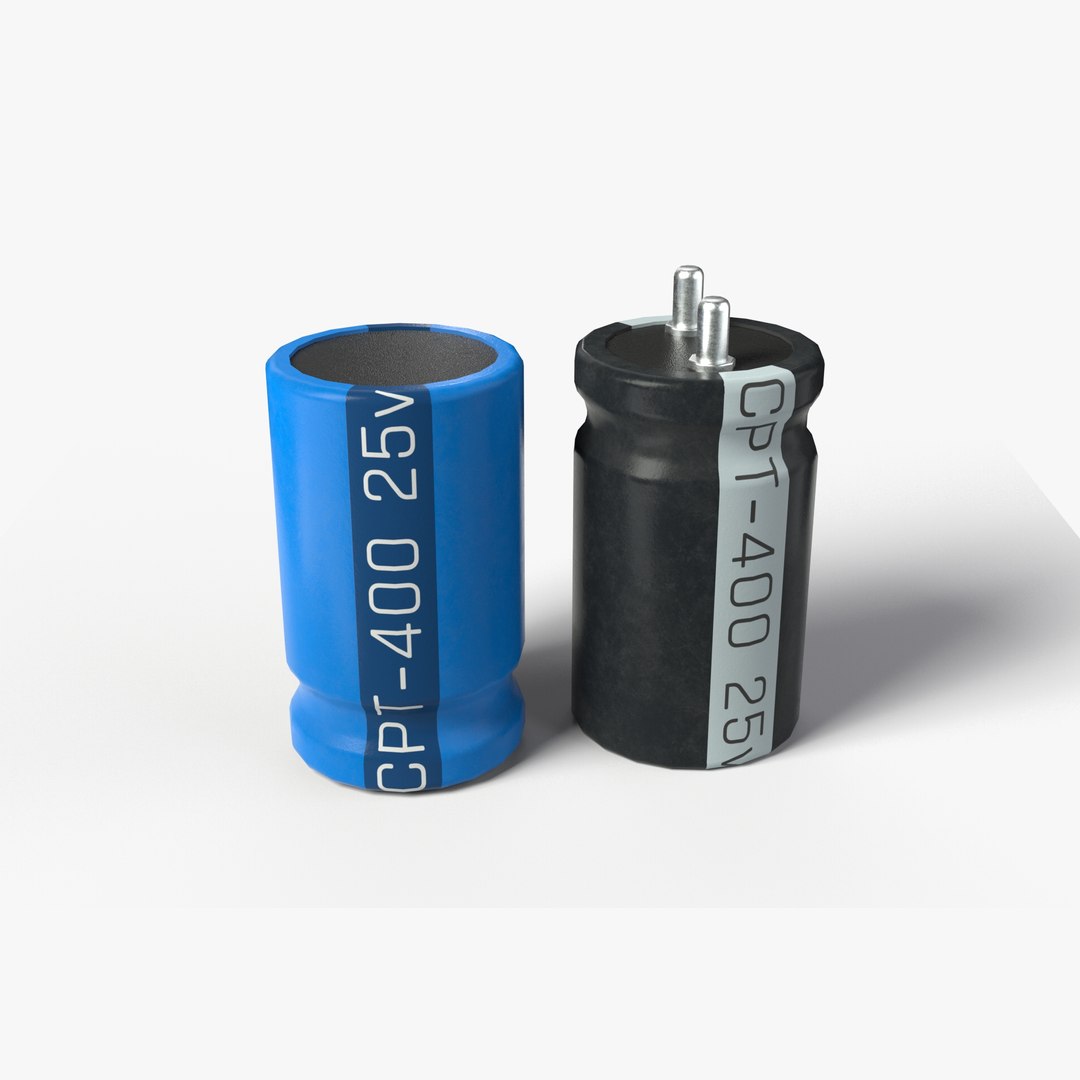 Covered Capacitor 2k Pbr 3D Model - TurboSquid 1609170