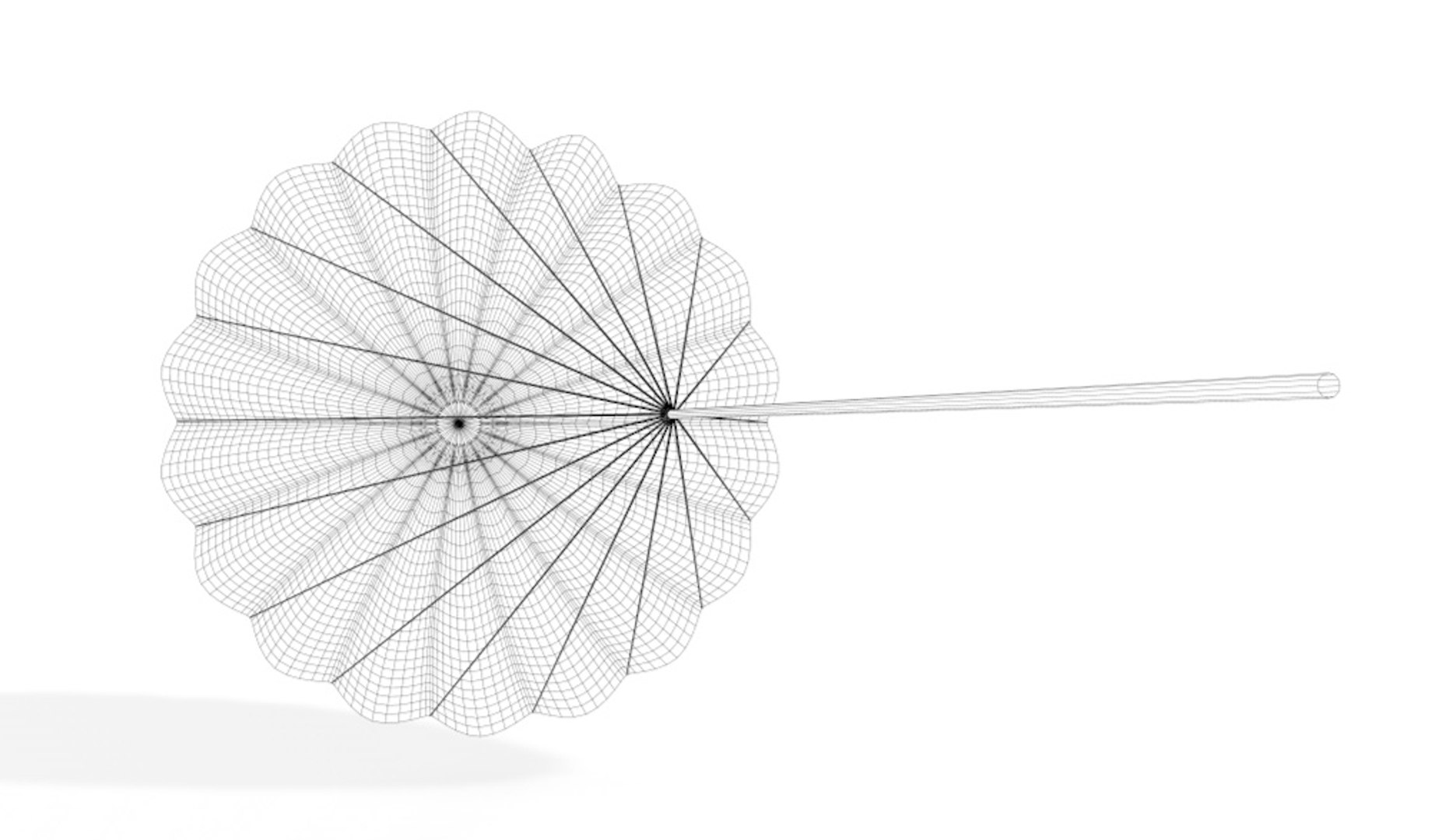 Parachute Brake 3D Model - TurboSquid 1536752